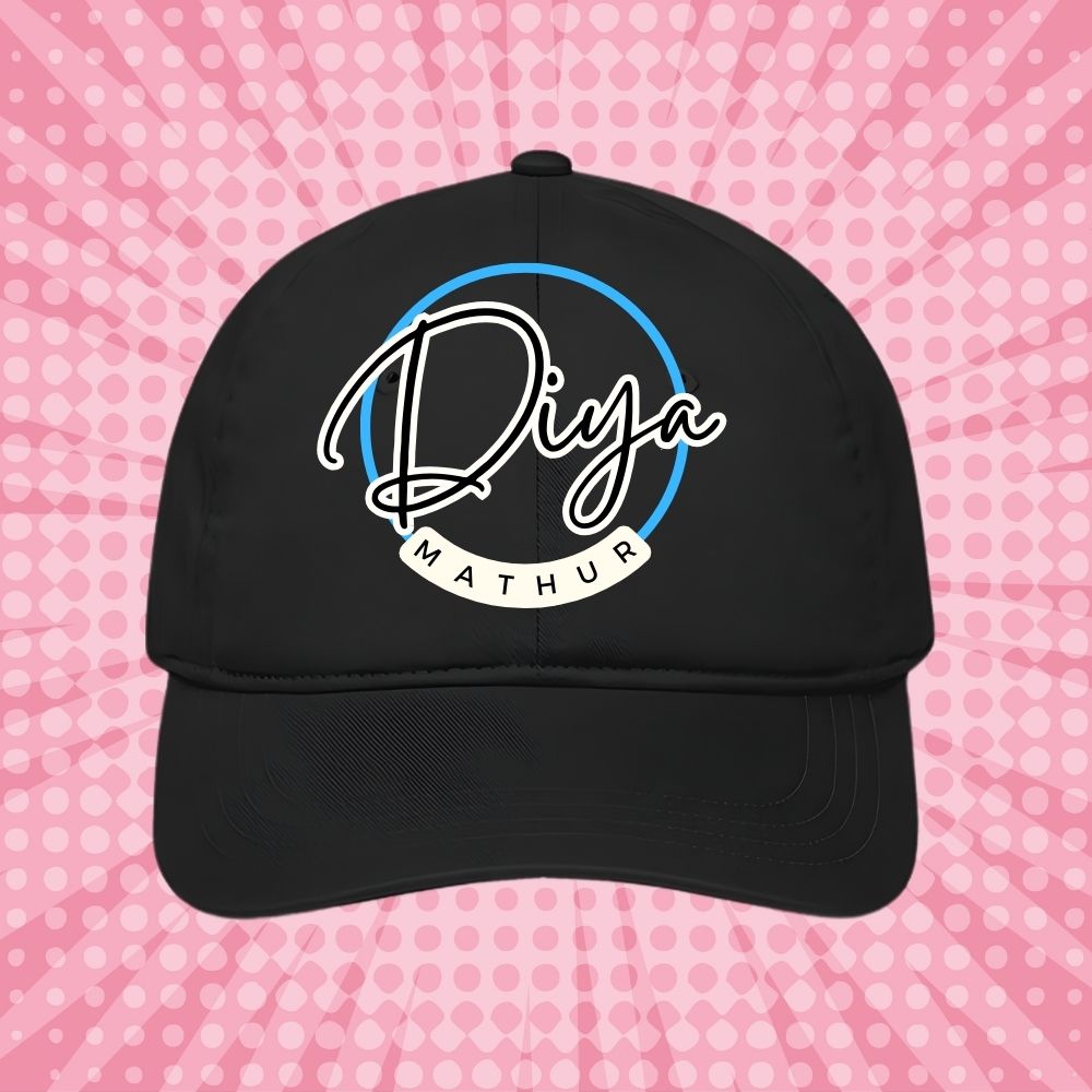 Personalized Cap With Name Initials – T Bhai