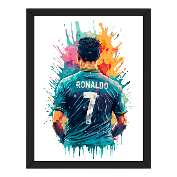 Ronaldo Poster | CR7 Poster for Football Fans | Gift for Football – T Bhai
